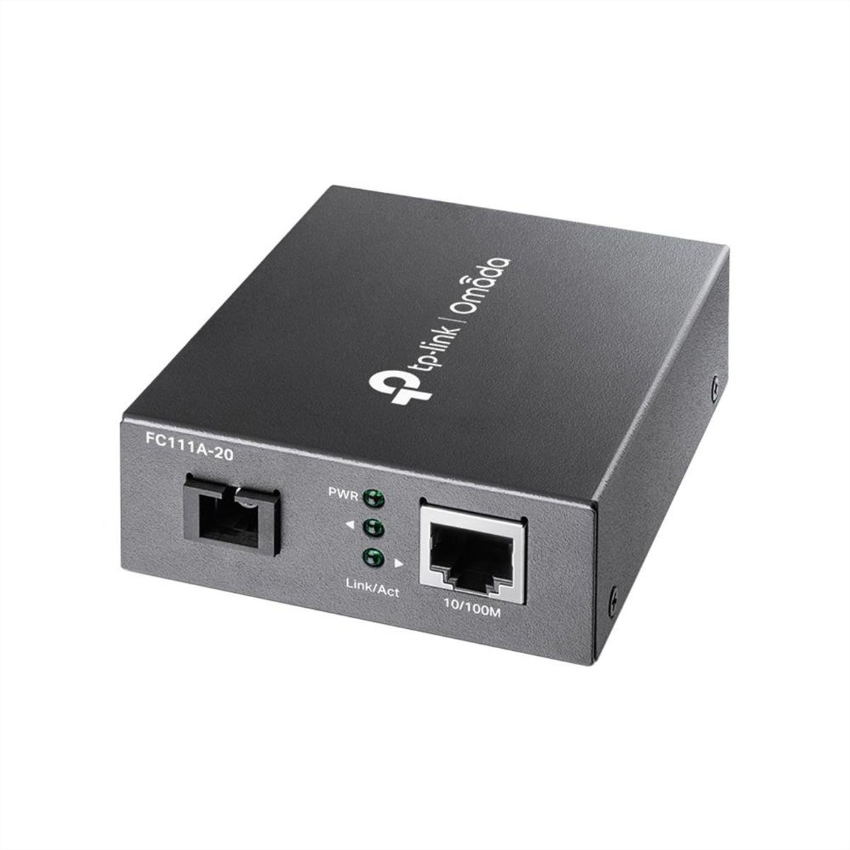 TP-Link FC111A-20 Media Converter, Full-duplex, Single-mode Bi ...