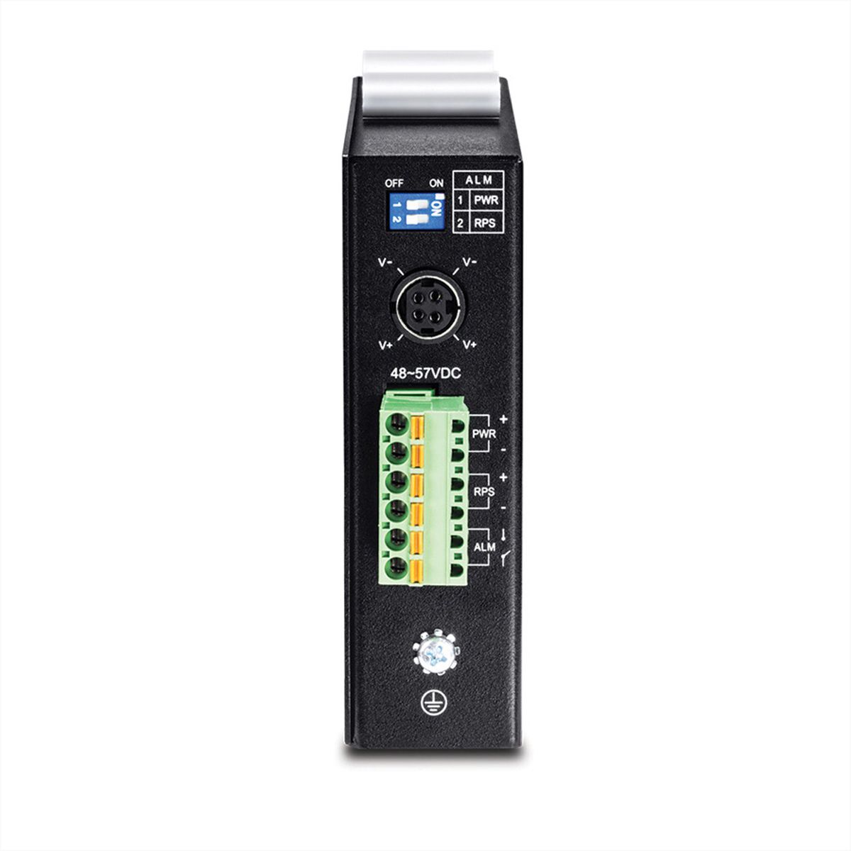 TRENDnet TI-PG541 Switch Gigabit industriel renforcé PoE+ Rail DIN à 5 ...