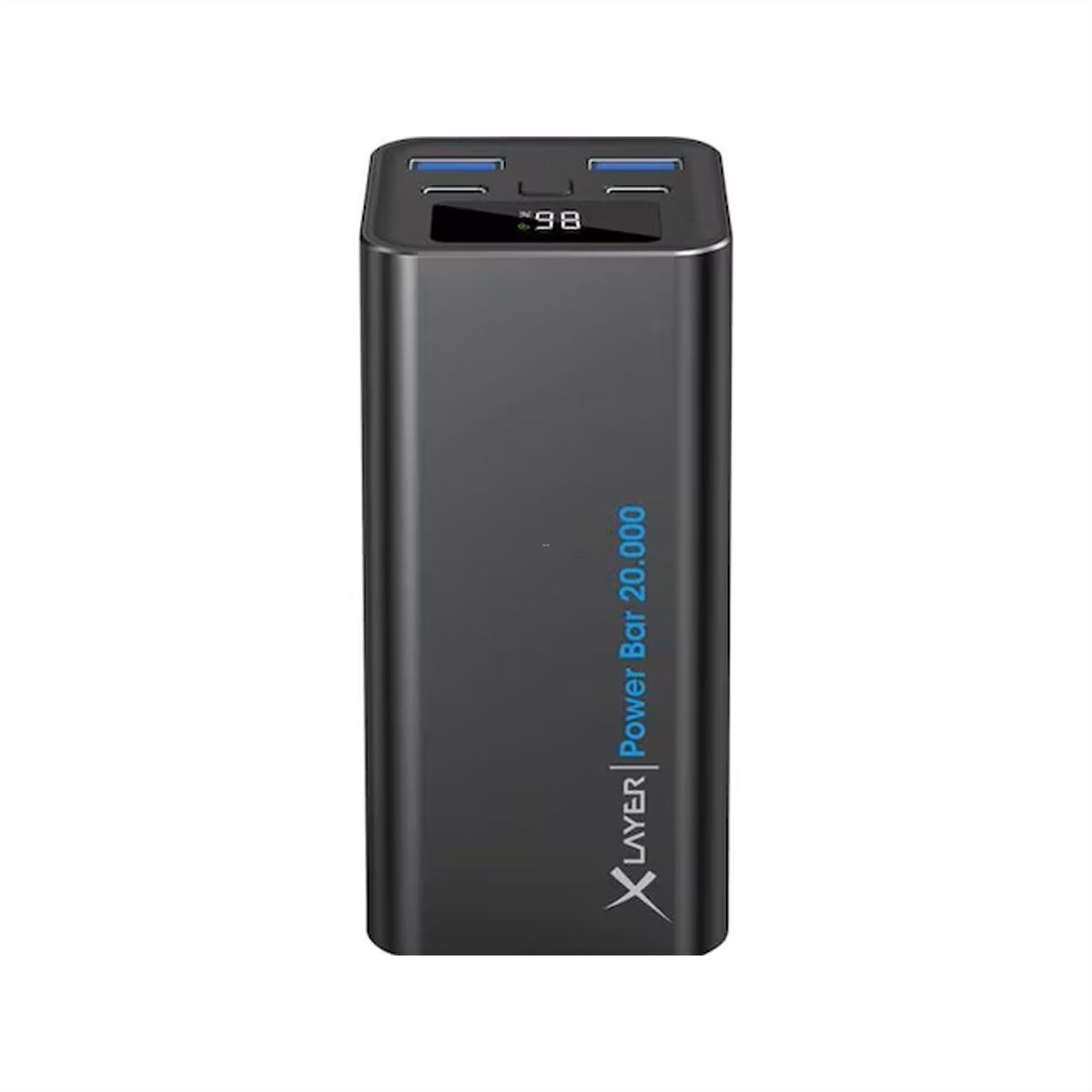 Xlayer Power Bar 20'000 mhA, 9, 12, 15 und 20 Volt, max 65W - SECOMP AG